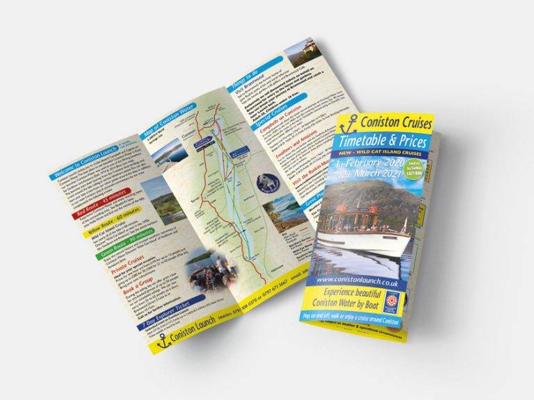Download Our Brochure – Coniston Launch Co.